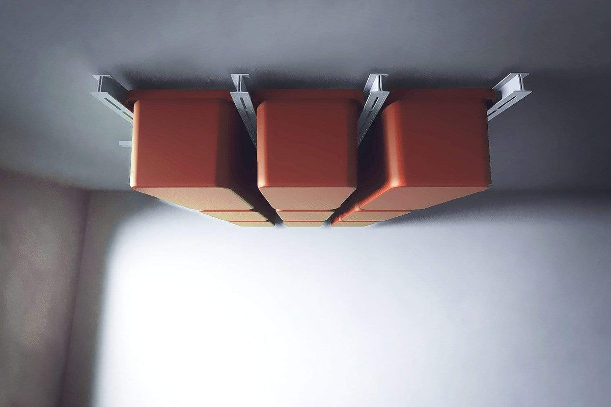 EZ Slide Tote Storage System - Overhead Garage Storage – Garage Door Nation